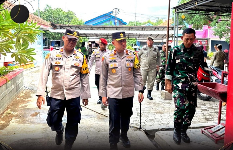 Polisi Cek Kesiapan Rapat Pleno Terbuka Perolehan Suara Gubernur dan ...